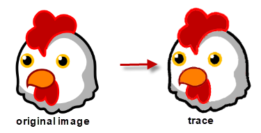 Tracing images > Image tracing